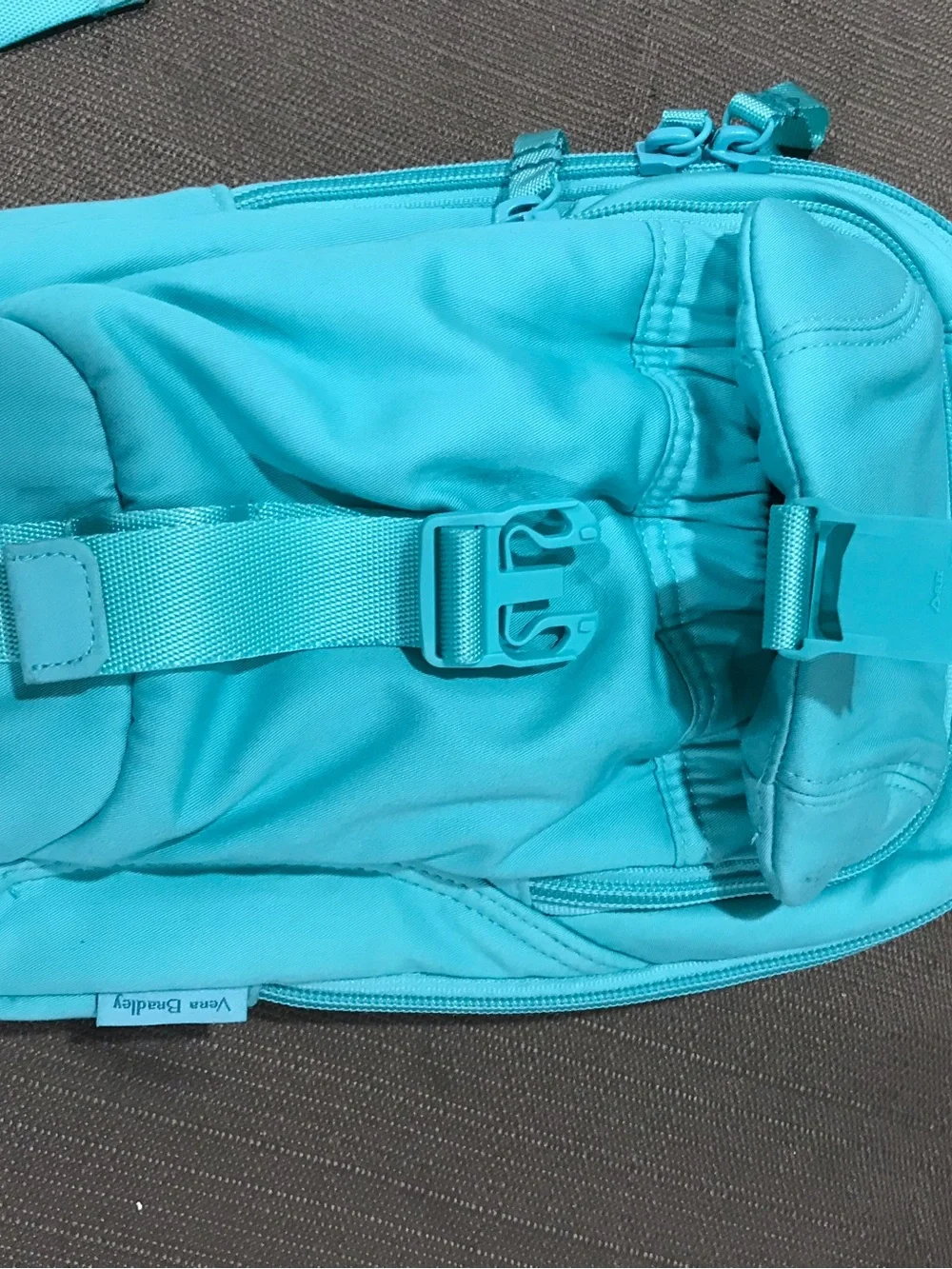 Vera Bradley | Bags | Vera Bradley Bright Teal Sling Bag Crossbody Teal ...
